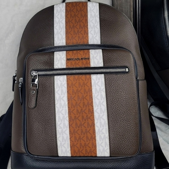 Coach | Bags | Michael Kors Backpack Laptop Bag Designer Signature ...